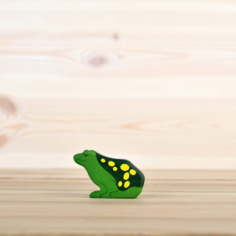 Wooden Frog - Etsy