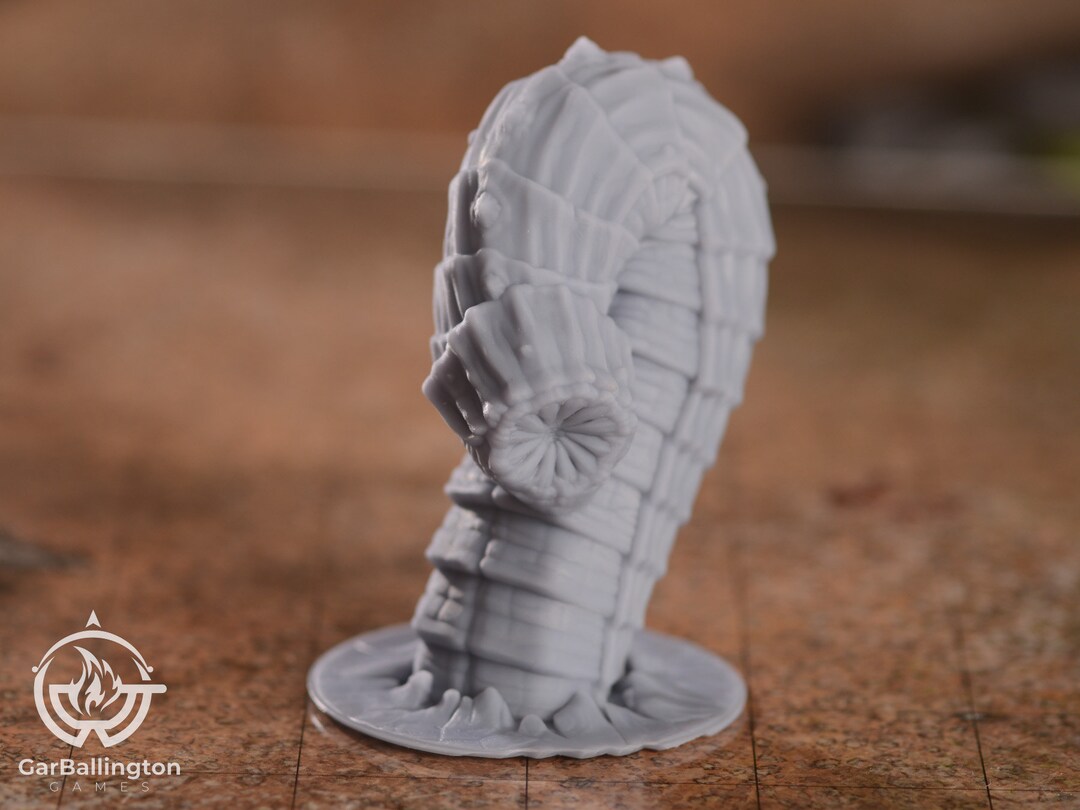 Monster Purple Worm Perfect for Fantasy Settings Heroic Scale - Etsy