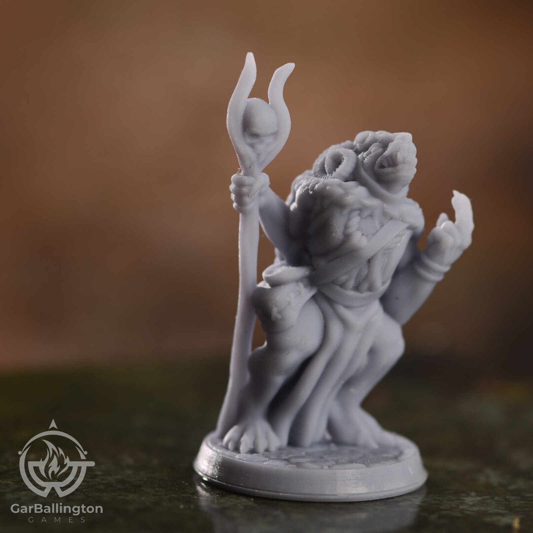 Gnoll Shaman Equipped With Staff Heroic Scale RPG Miniature - Etsy