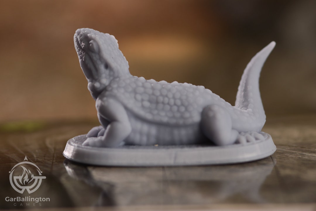 Animal Lizard Heroic Scale RPG Miniature - Etsy