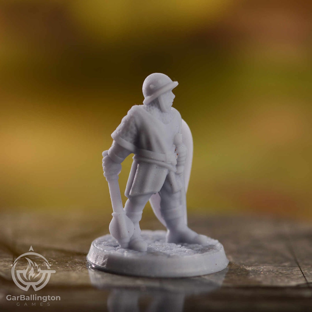 Human Man at Arms Mace Equipped With Mace Great for Fighter - Etsy