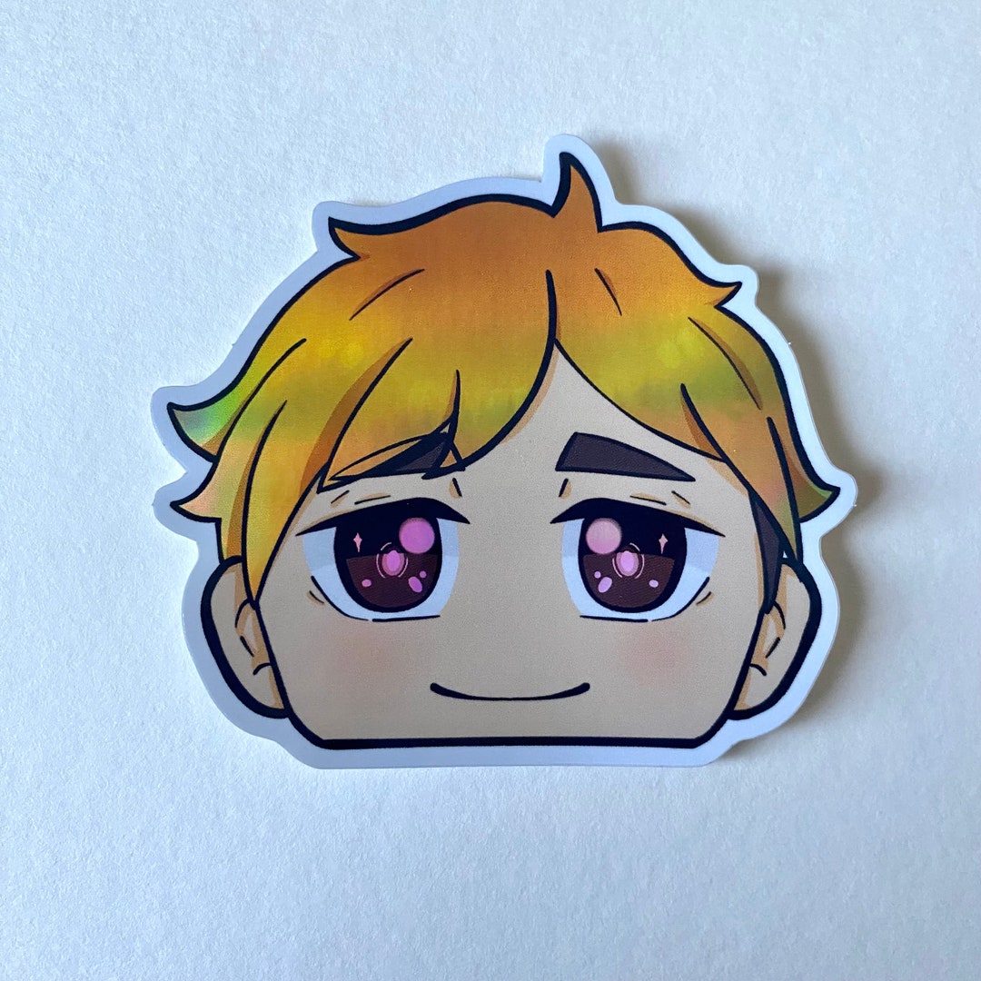 HQ Atsumu Peeker Sticker - Etsy