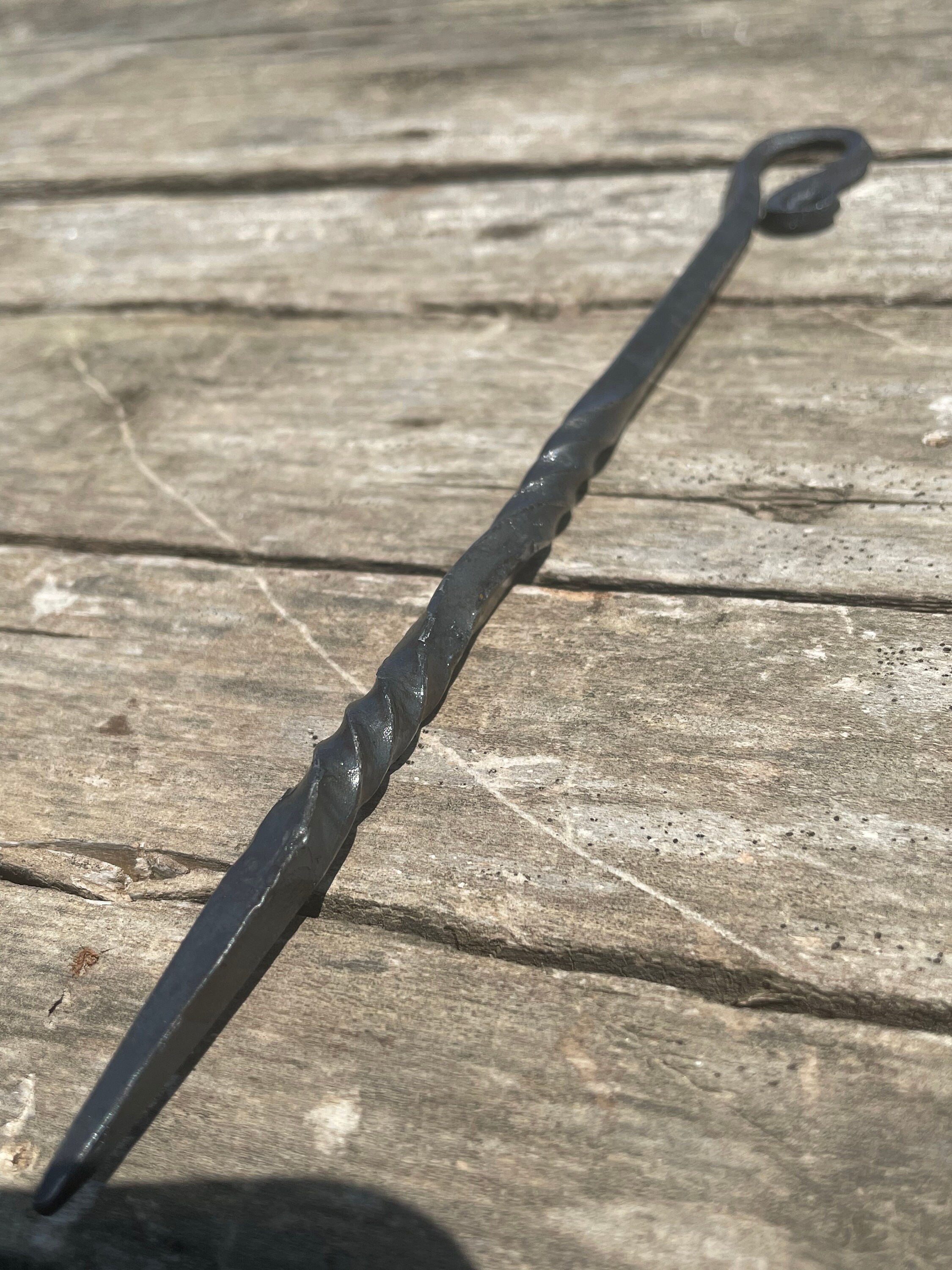 Hand Forged Skewers Blacksmith Skewer Grill Skewer Meat - Etsy