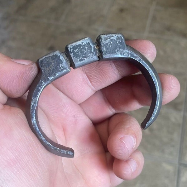 Hand Forged Bracelet - Etsy