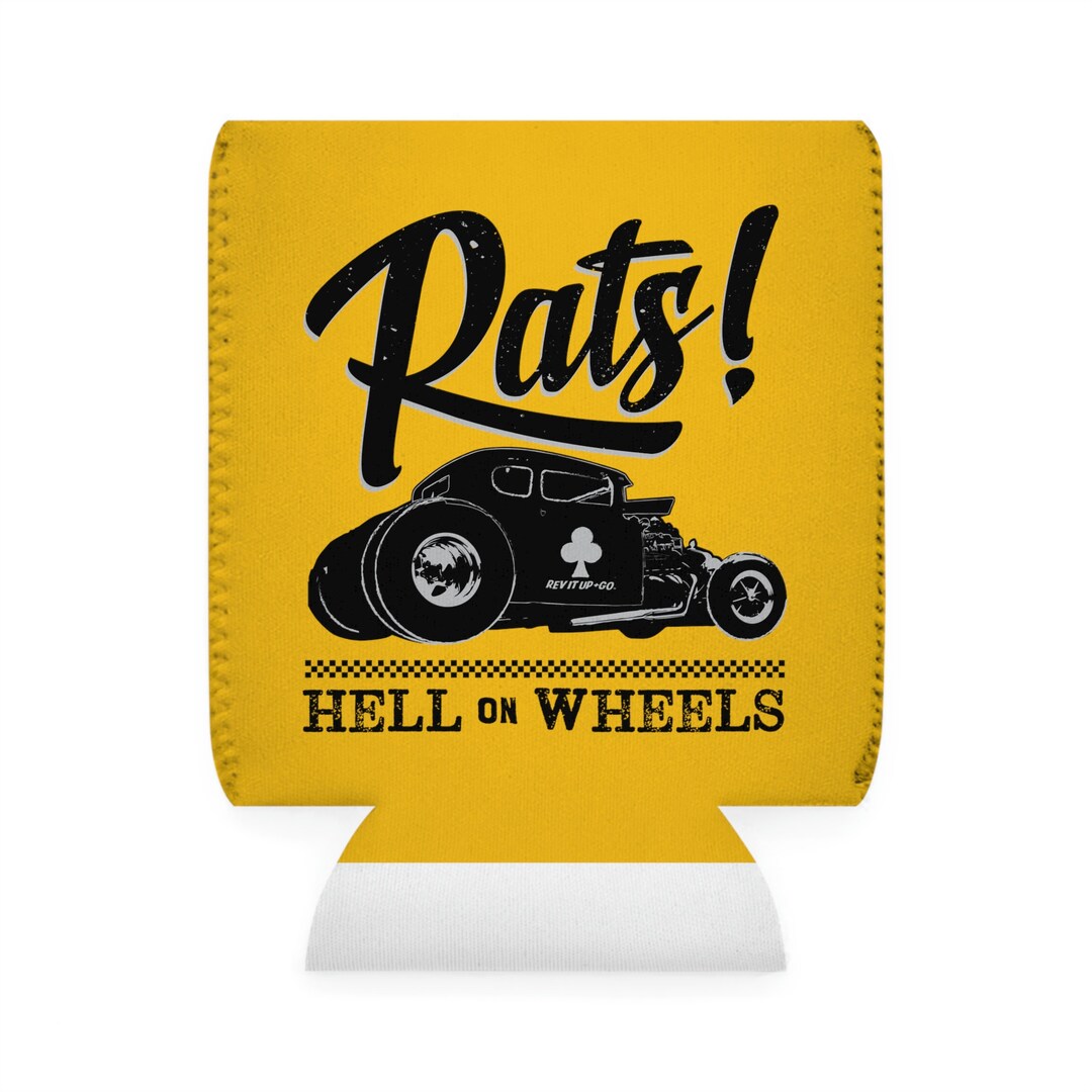 Beer Koozie, Can Cooler, Beer Cooler, Koozie, Hot Rod Koozie, Rat Rod ...