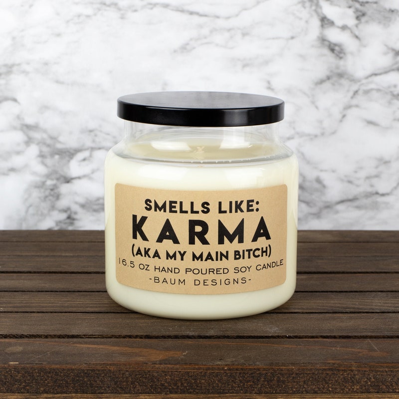 Karma Candle - Etsy