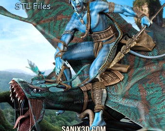 Jake Sully 3d Print - Etsy