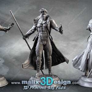 Gambit, 1:10 Scale, X-men, Resin Model Kit, Marvel, 8k 3d Print ...