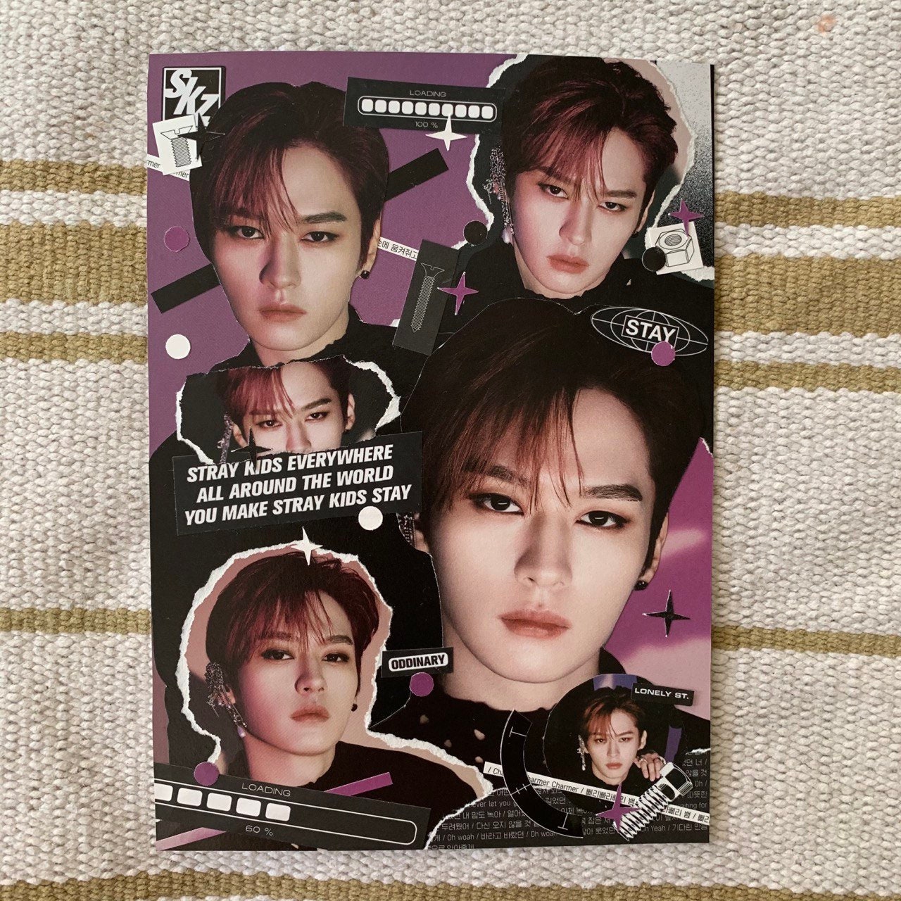 Kpop Stray Kids Postcard - Etsy