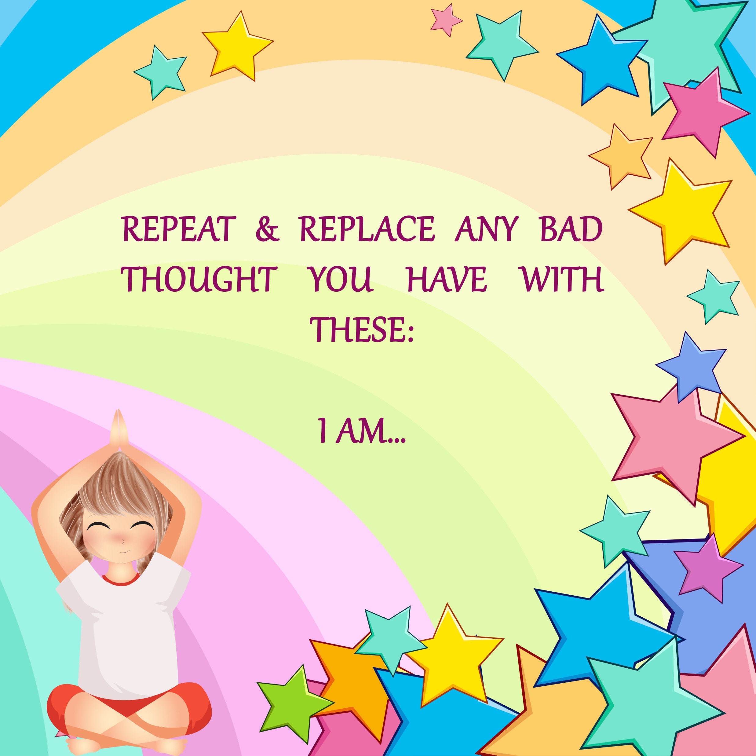 Positive Affirmation Alphabet Book for Kids Great Gift Idea - Etsy