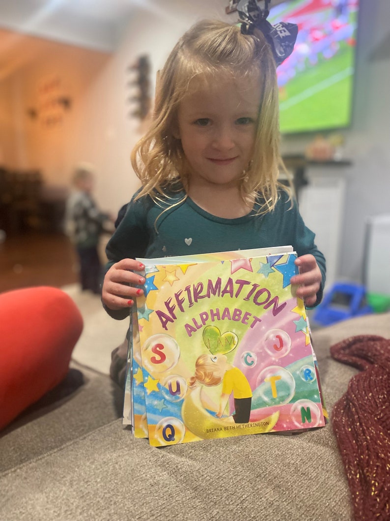 Positive Affirmation Alphabet Book for Kids Great Gift Idea - Etsy