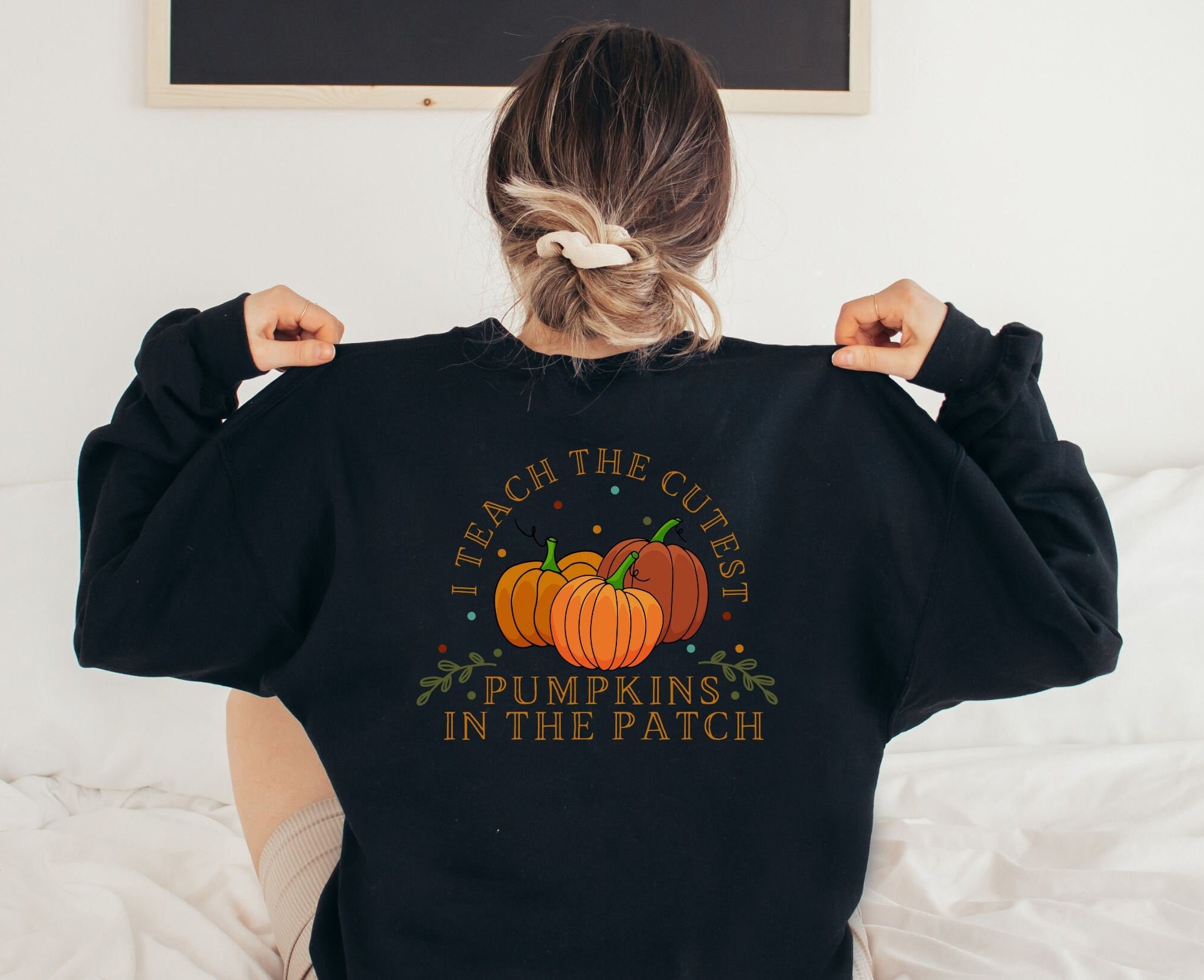 Custom Fall Teacher Shirt, I Teach the Cutest Pumpkins in the Patch ...