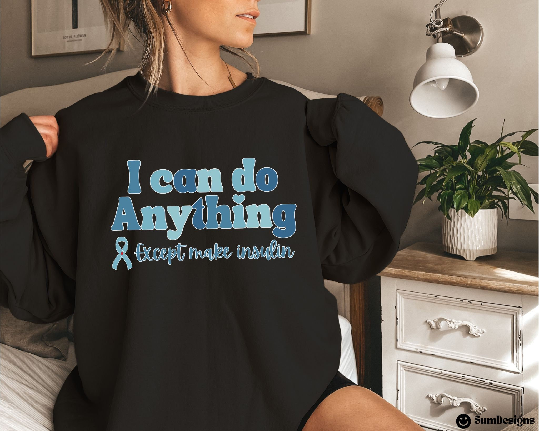 Diabetes Sweatshirt, Type 2 Diabetes Shirt, Diabetes Awareness Hoodie ...