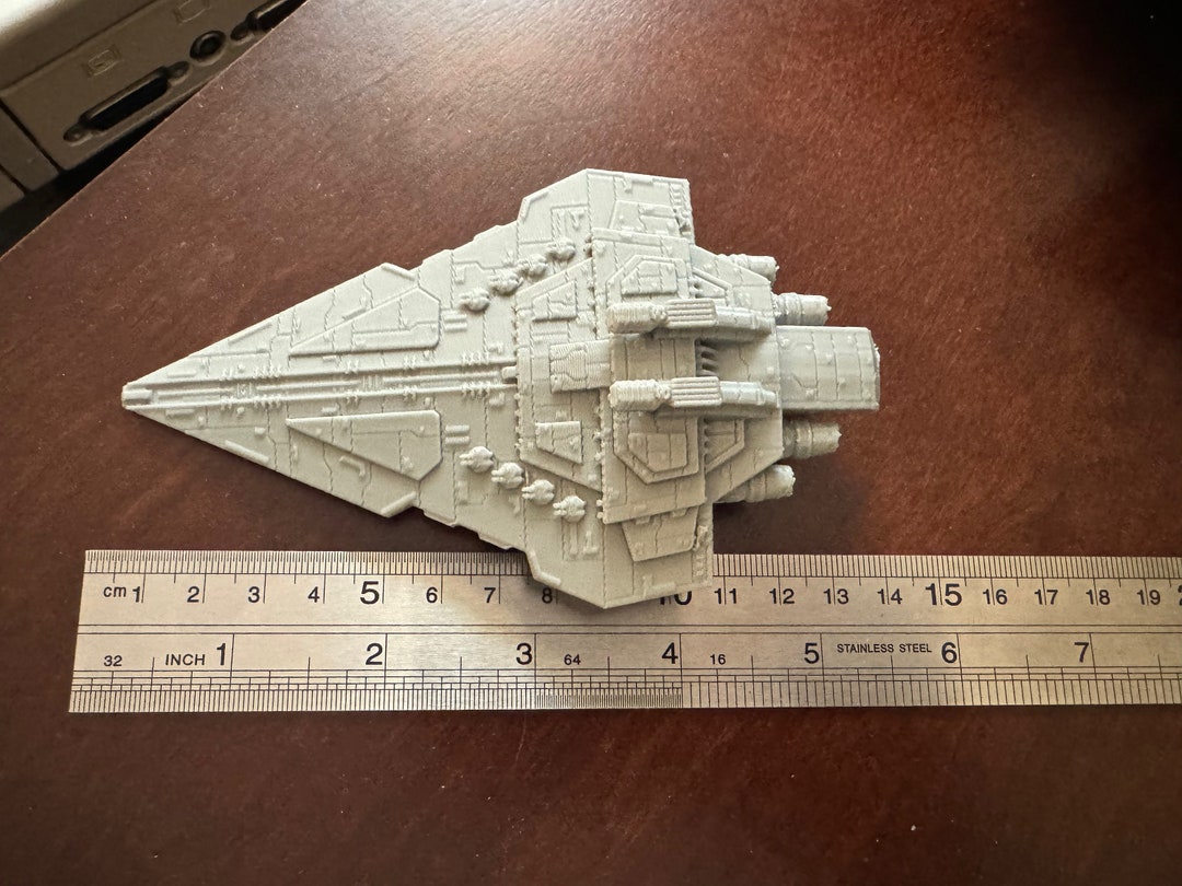 Rothana Class Destroyer Star Wars Fan Design Armada Scale and Custom ...