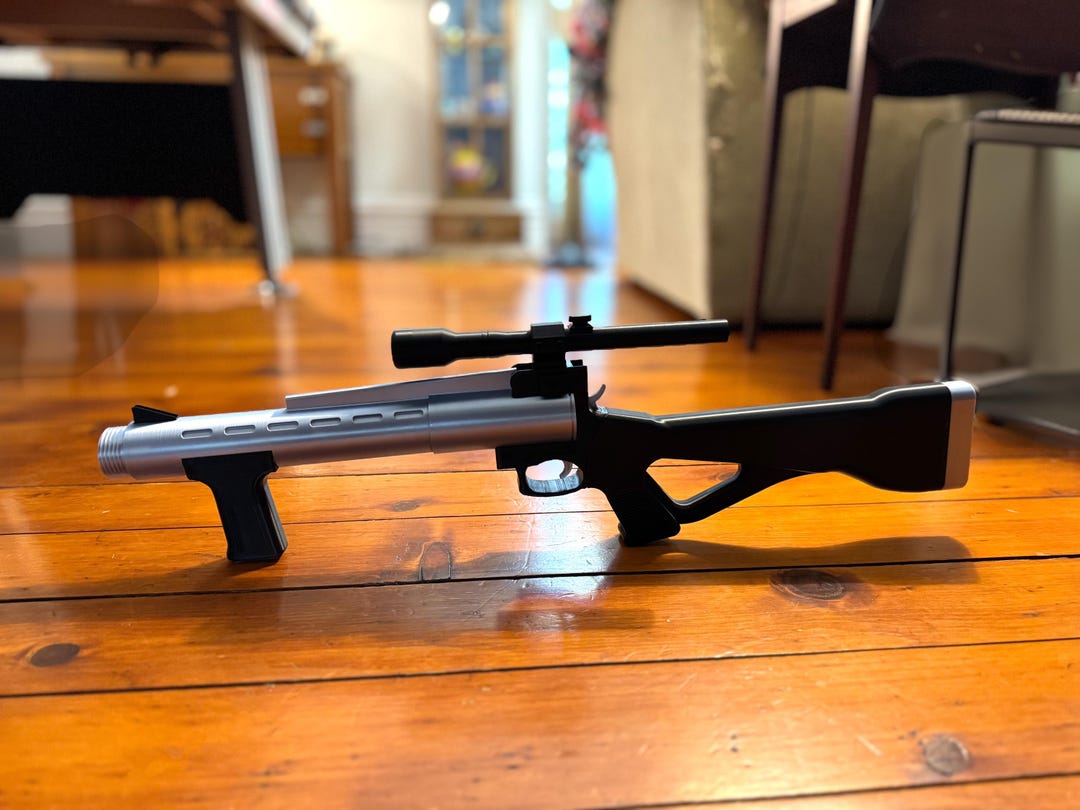 Mandalorian Death Watch Blaster Rifle Star Wars Kit or Assembled Fan ...