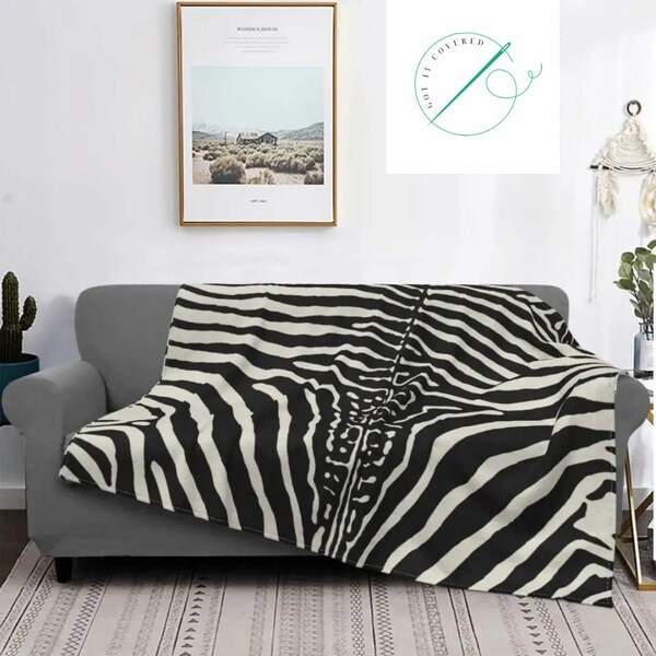 Zebra Throw - Etsy