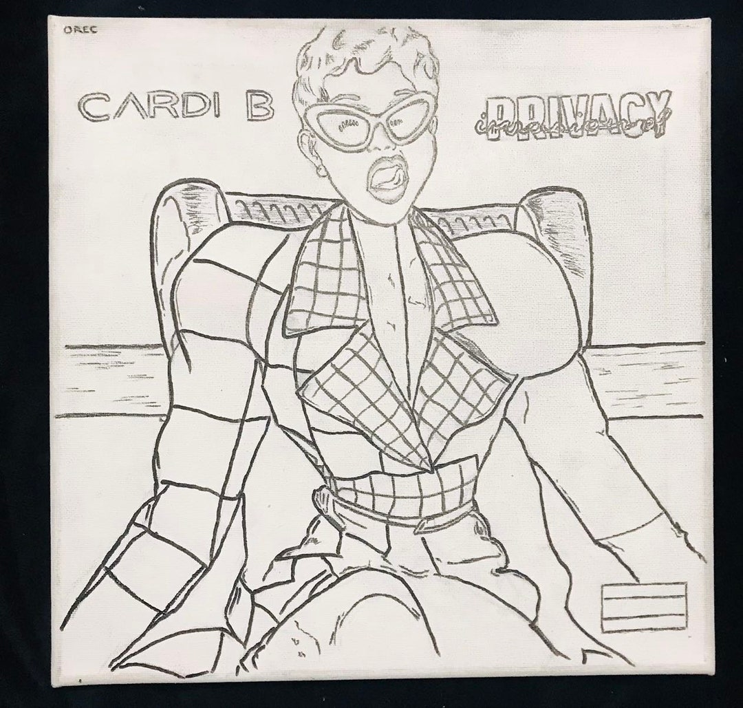 Classic Album Cover Outlines - Etsy