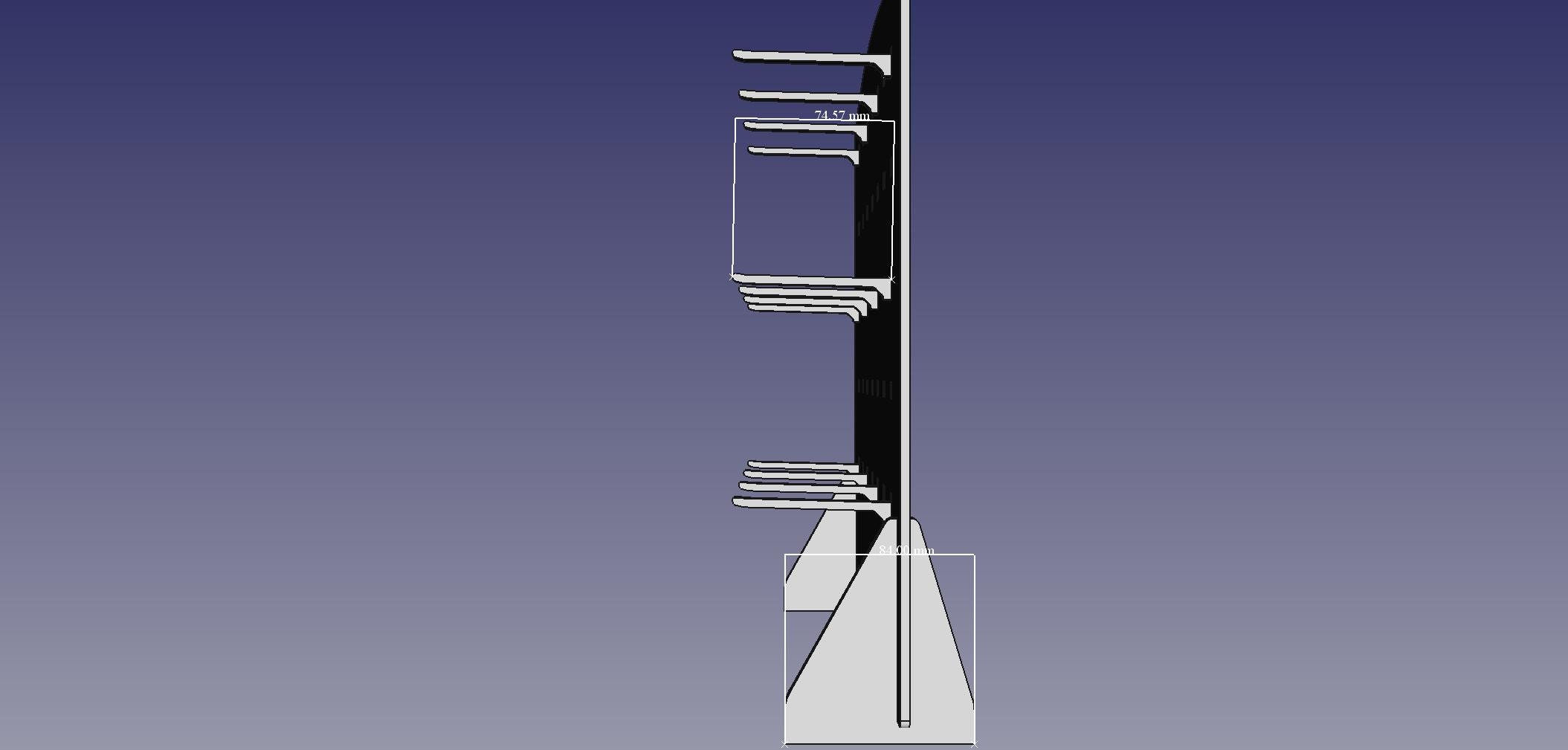 Laser Cut Display Stand, SVG and DFX for Laser Cutting Machine, 4mm 6mm ...