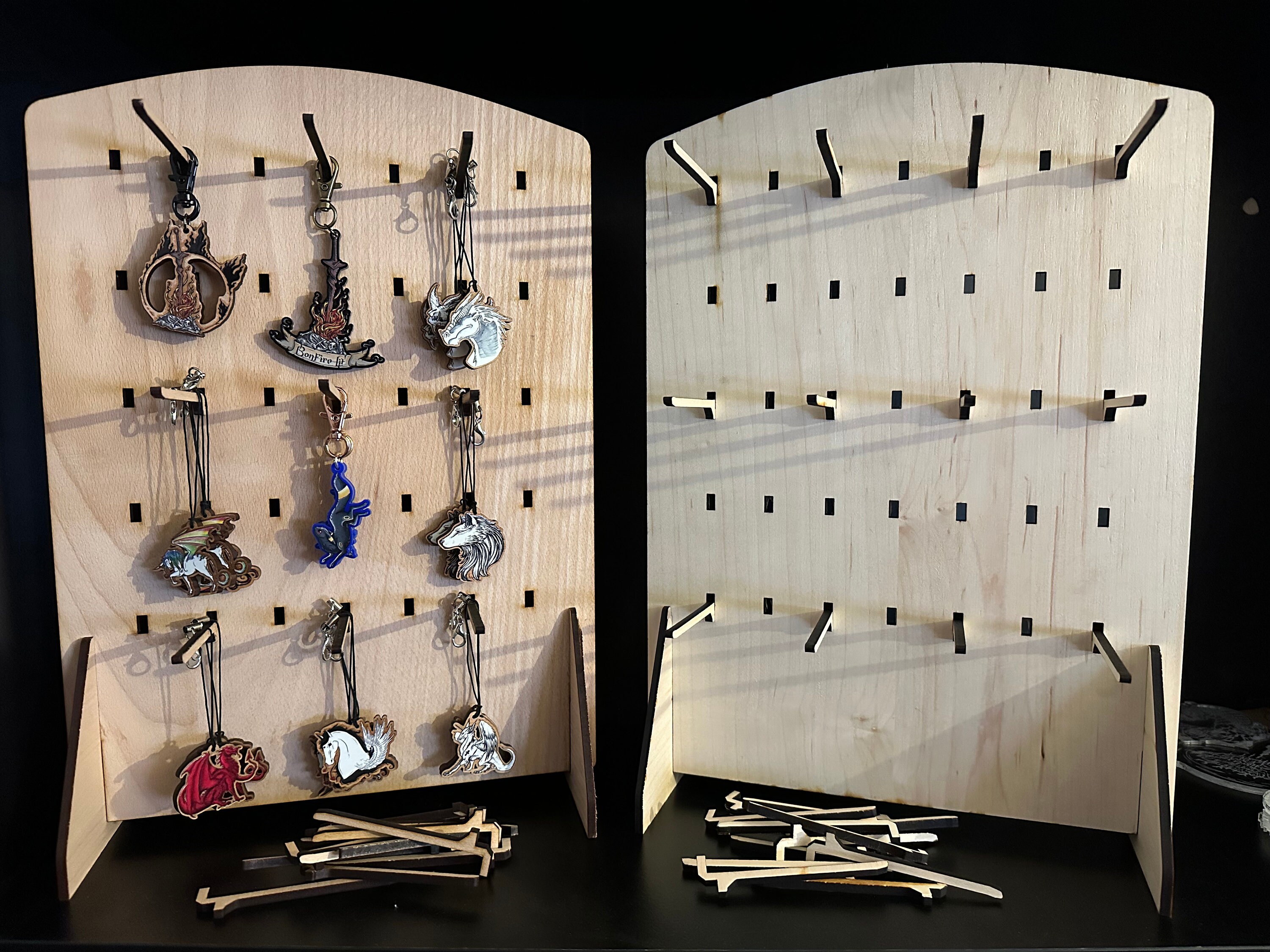 Laser Cut Display Stand, SVG and DFX for Laser Cutting Machine, 4mm 6mm ...