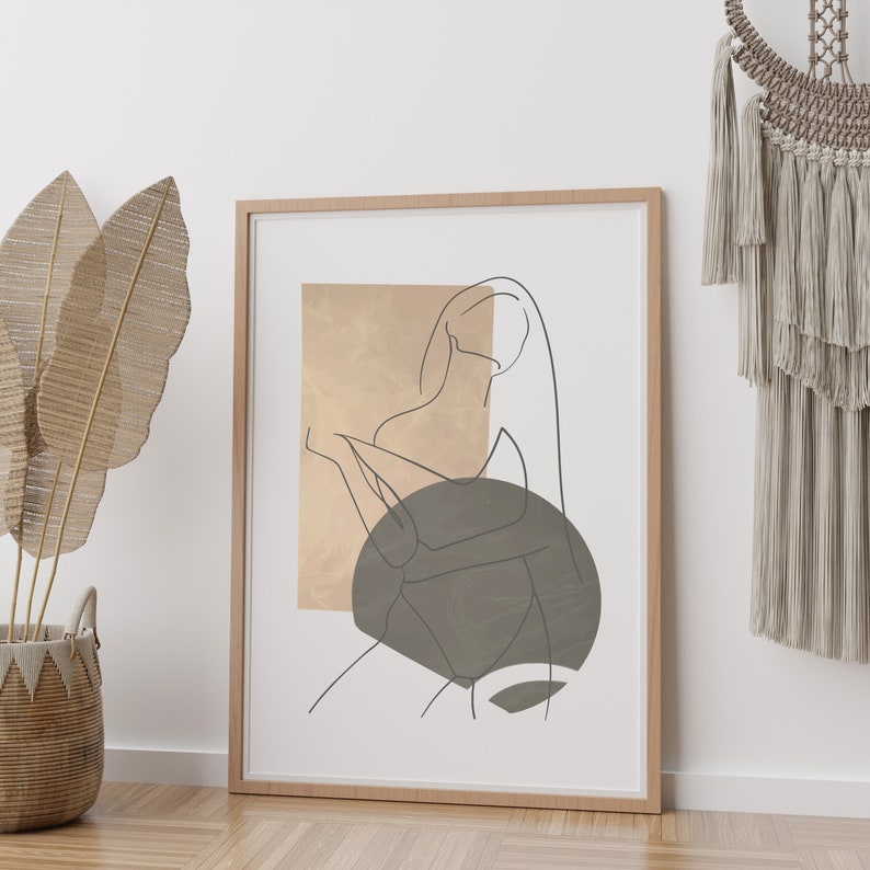 Woman Line Art Female One Line Art Print Set of 3 Prints - Etsy