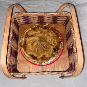 Amish Double Pie Carrier -handmade by Michigan Amish Store - Etsy