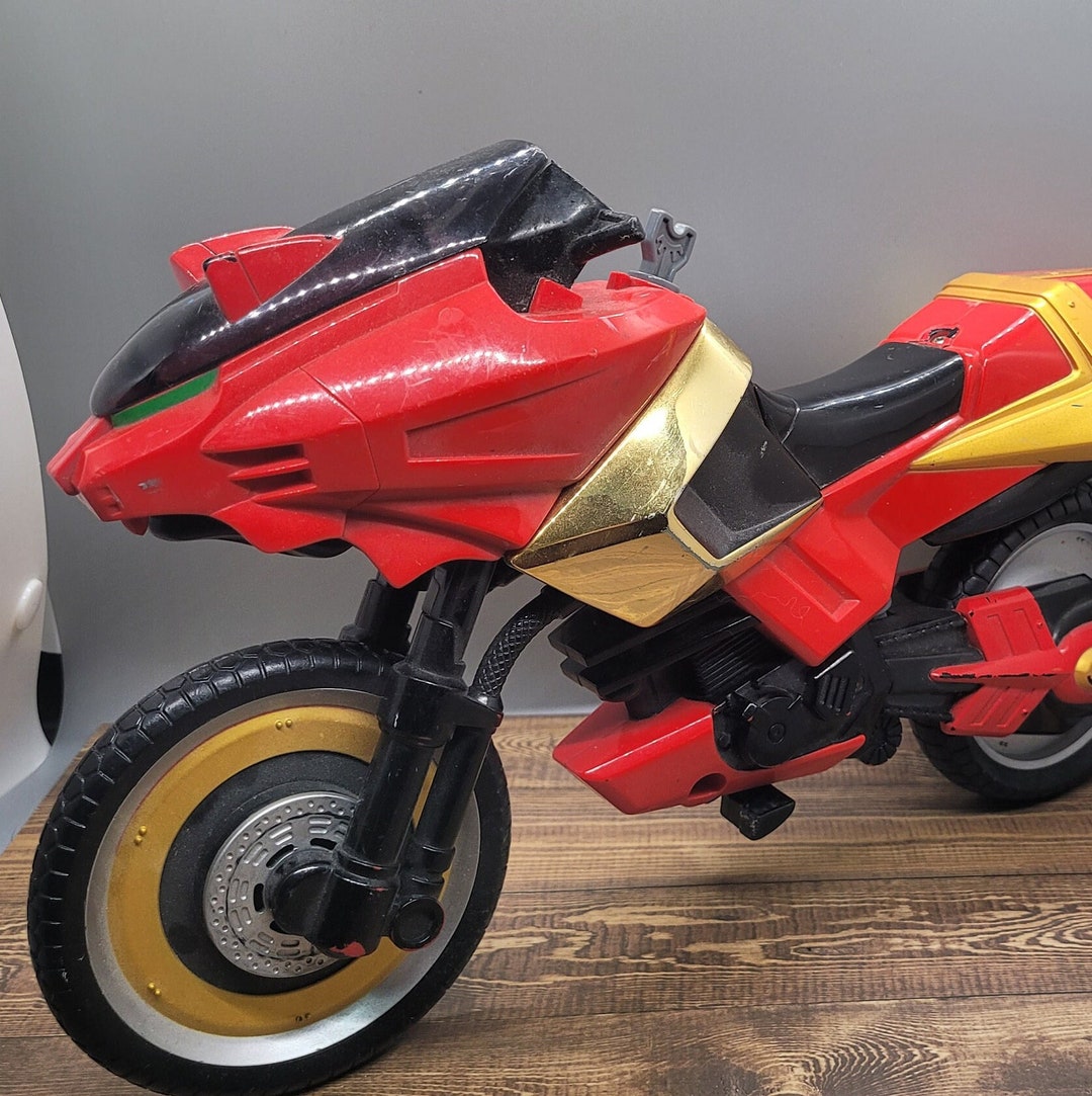 2002 Power Rangers Red Ranger Motorcycle - Etsy