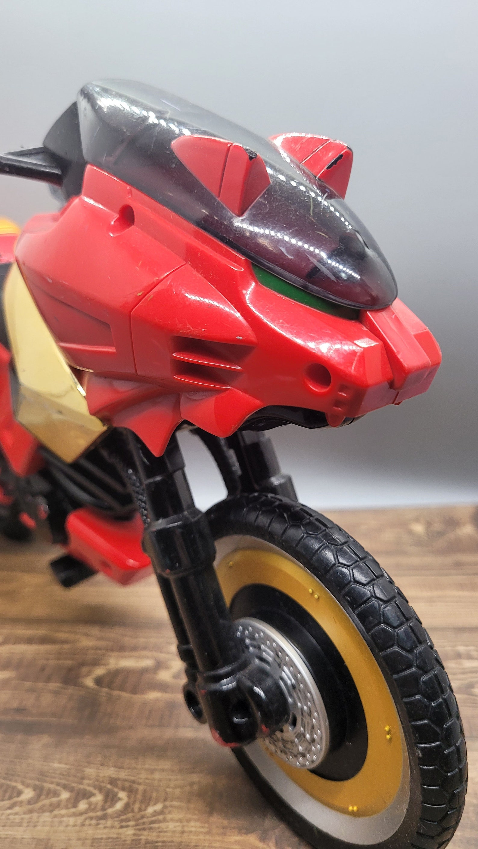 2002 Power Rangers Red Ranger Motorcycle - Etsy