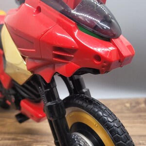 2002 Power Rangers Red Ranger Motorcycle - Etsy