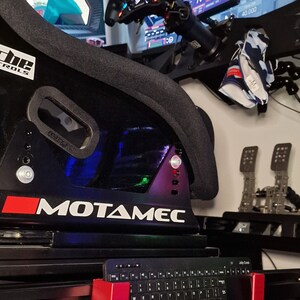 Sim Racing Keyboard Holder for 40 Series Profile T Slot Rig E.g. Simlab ...