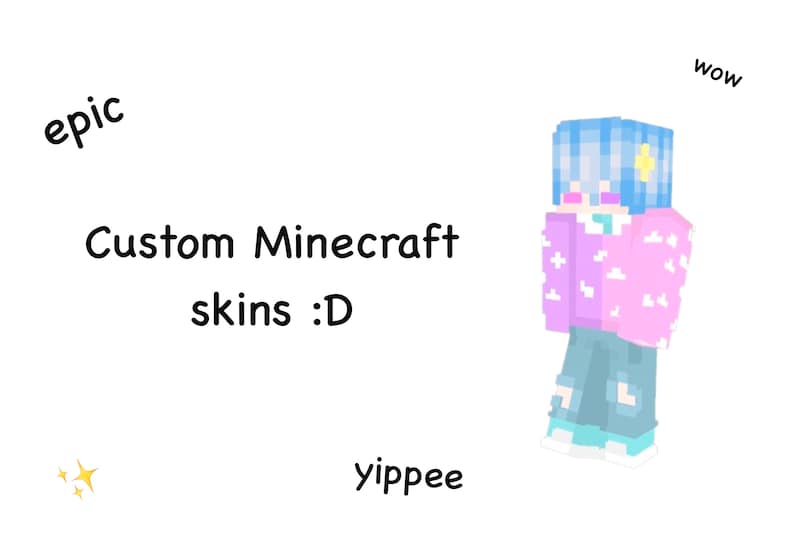 Custom Minecraft Skins!! :D - Etsy