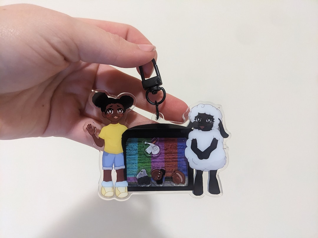 Amanda the Adventurer - Shaker Keychain - Etsy