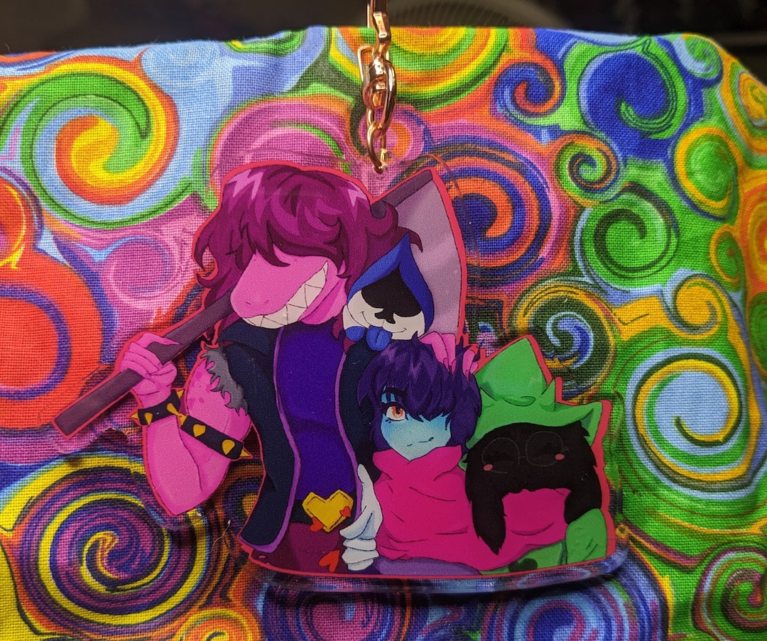 Deltarune Keychain - Etsy