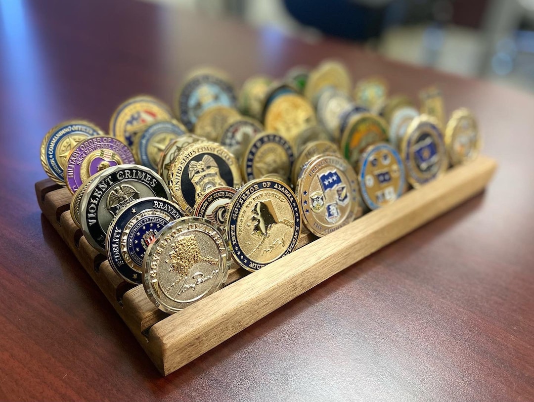 Collectible Coin Desk Display. - Etsy