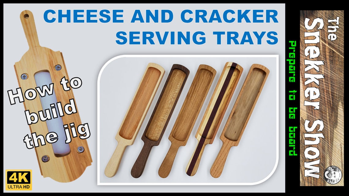 Cheese and Cracker Serving Tray Jig Plans (version 3) - Etsy