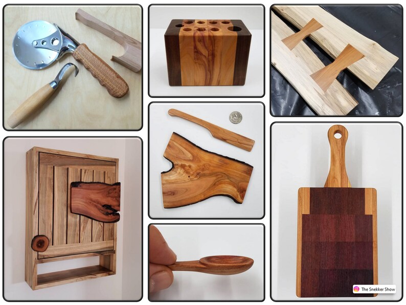 Plum Wood With Live Edge - Etsy