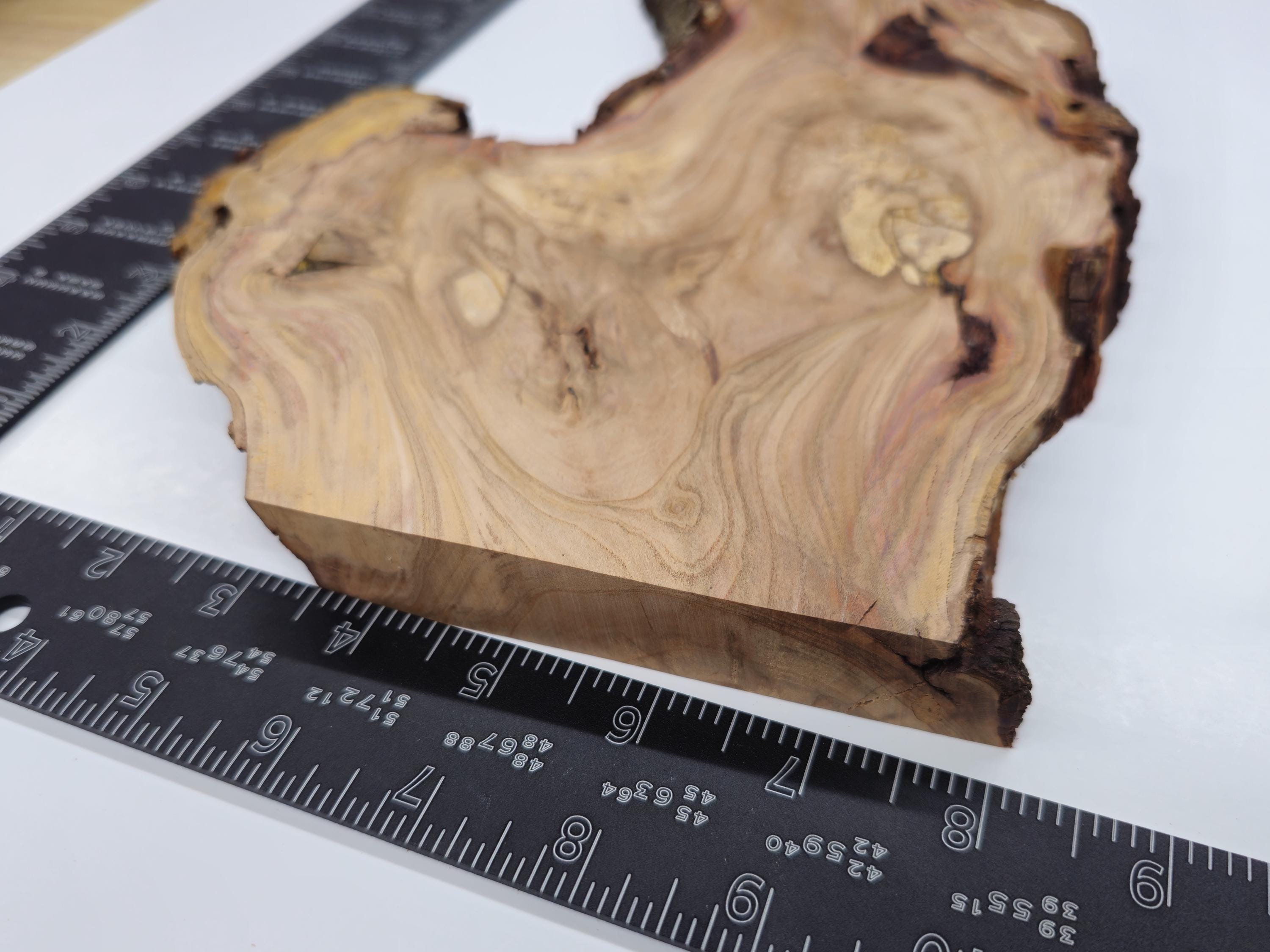 Plum Wood With Live Edge - Etsy