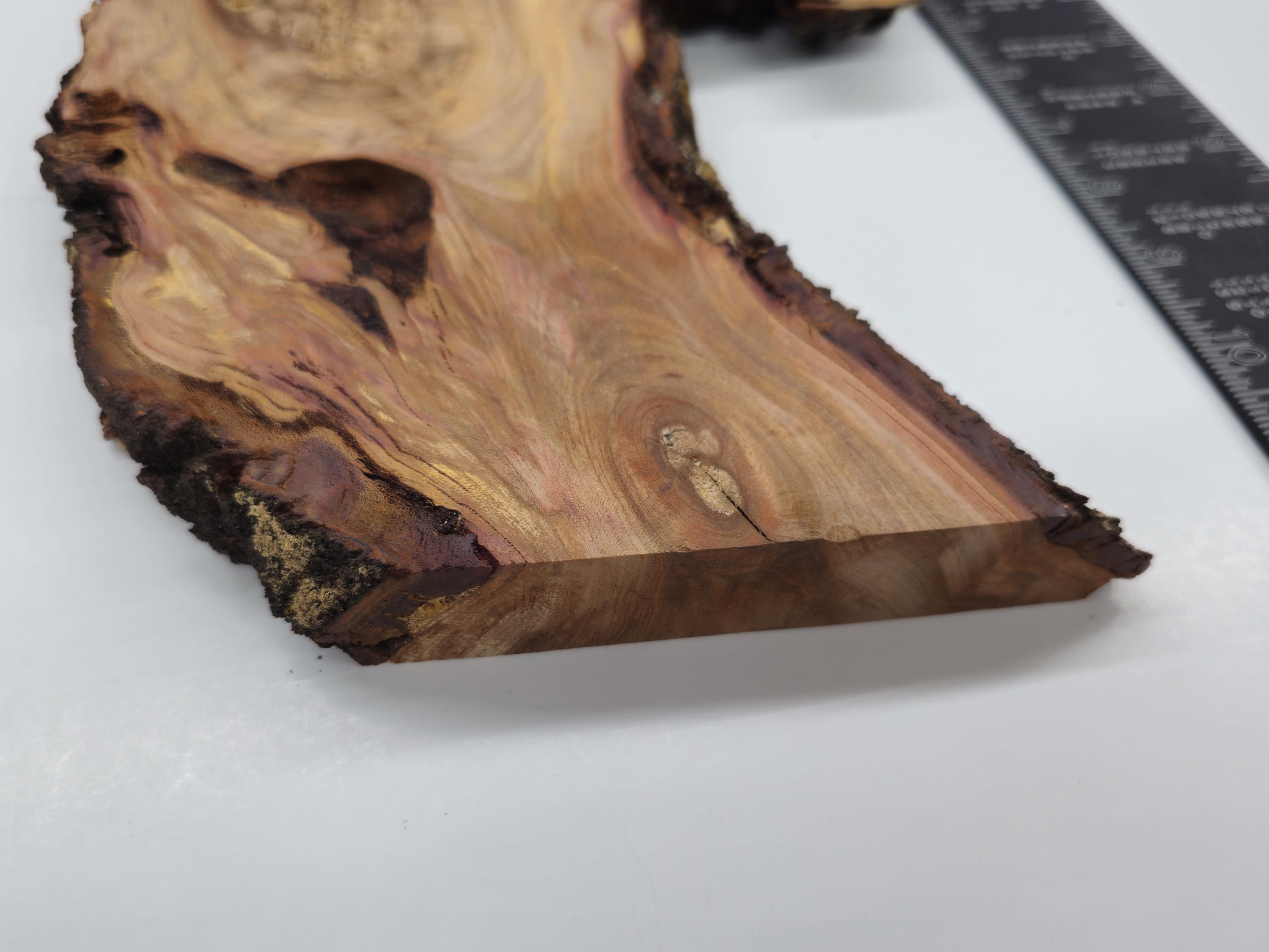 Plum Wood With Live Edge - Etsy