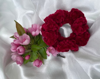 Extra Large Crochet Scrunchie - Etsy