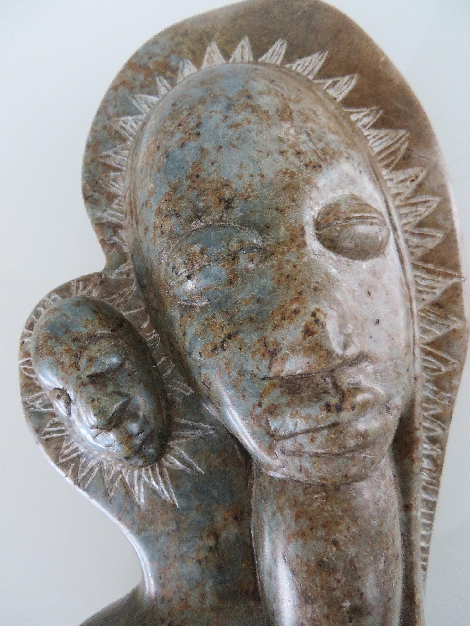 African Stone Sculpture From Mbigou From Gabon - Etsy