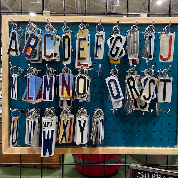 License Plate Keychain - Etsy