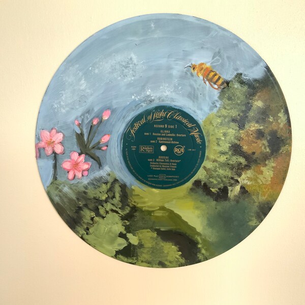 Recycled Vinyl Record - Etsy