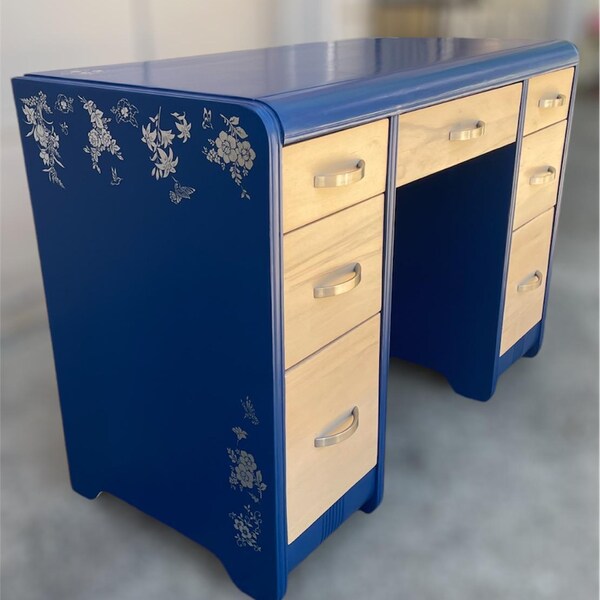 Waterfall Desk - Etsy