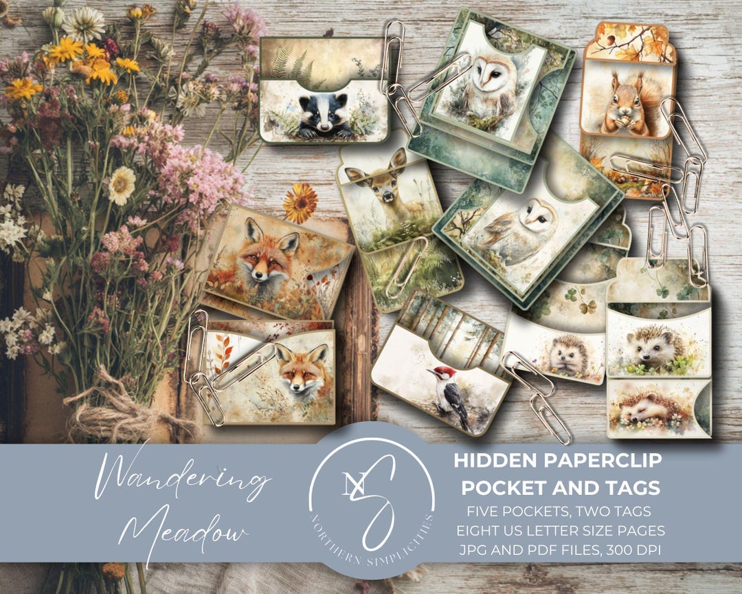 Wandering Meadow Hidden Paperclips Are Charming Woodland Ephemera, With ...