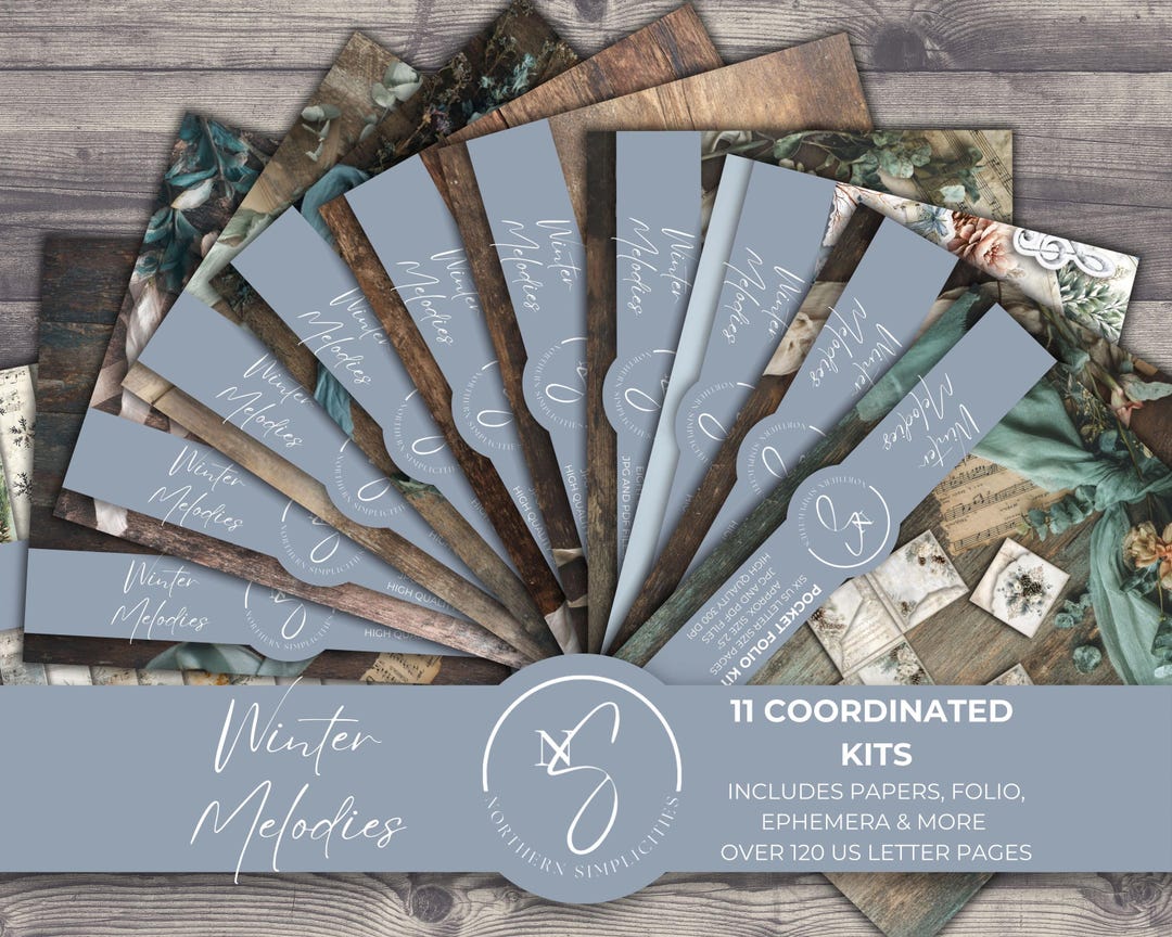 Winter Melodies Complete Collection Printable Winter Bundle With ...