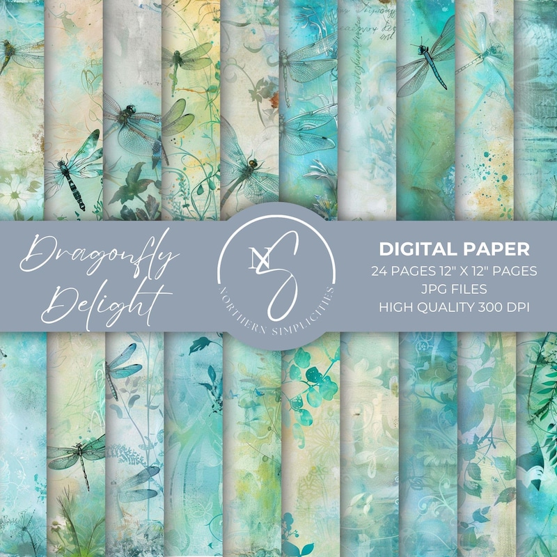Dragonfly Paper - Etsy