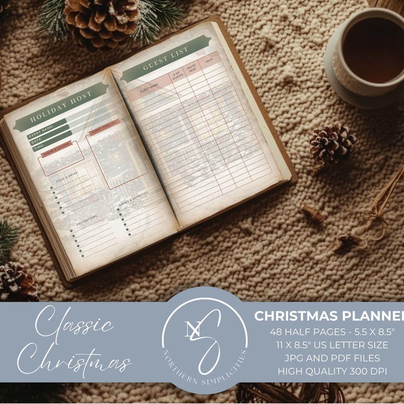 Country Style Planner - Etsy
