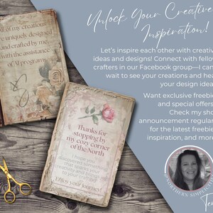 Autumn Whimsy Journal Cards and Mini Envelopes, , ATC Cards Fall Junk ...