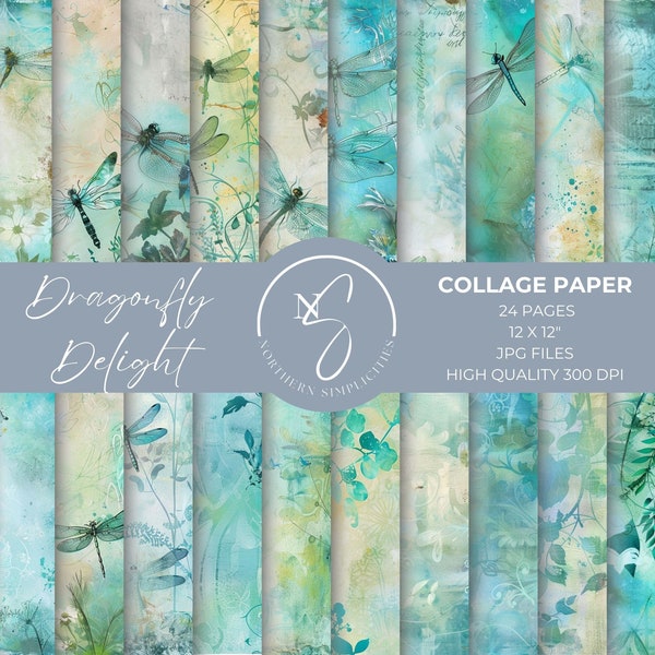 Dragonfly Paper - Etsy