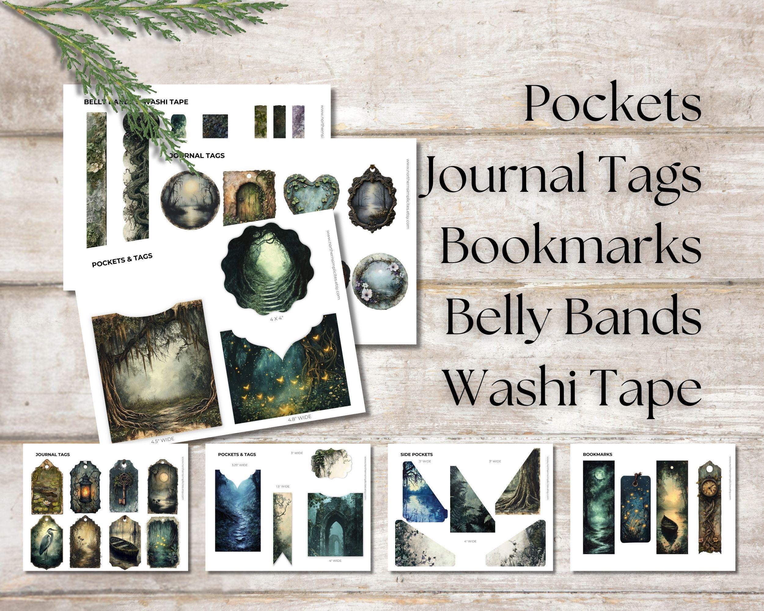 Bayou Mystique Swamp Junk Journal Kit: Digital Craft Bundle Printable ...