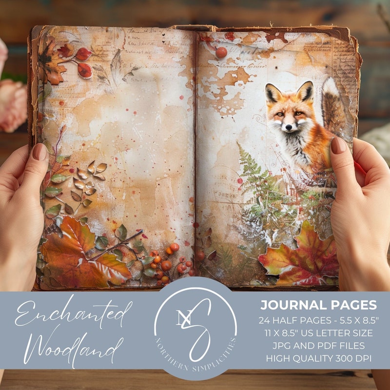 Autumn Woodland - Etsy
